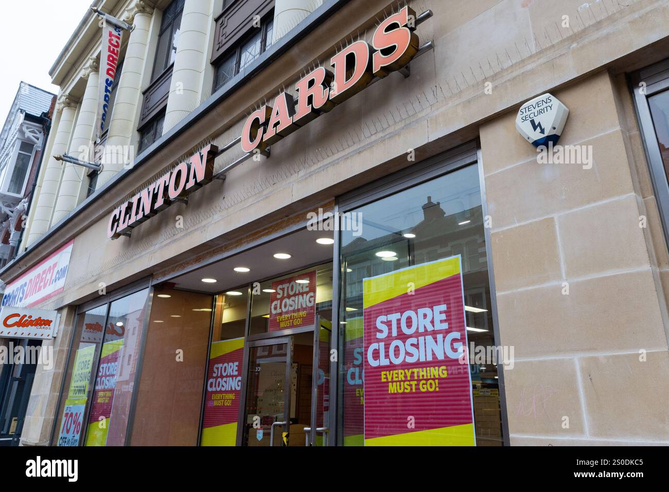 Clinton Cards store in High Street of Southend on Sea, Essex, UK ...