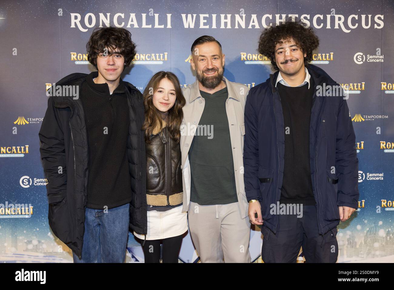 Citizen Lars Dietrich with his children Milo, Mavi and Sean at the ...