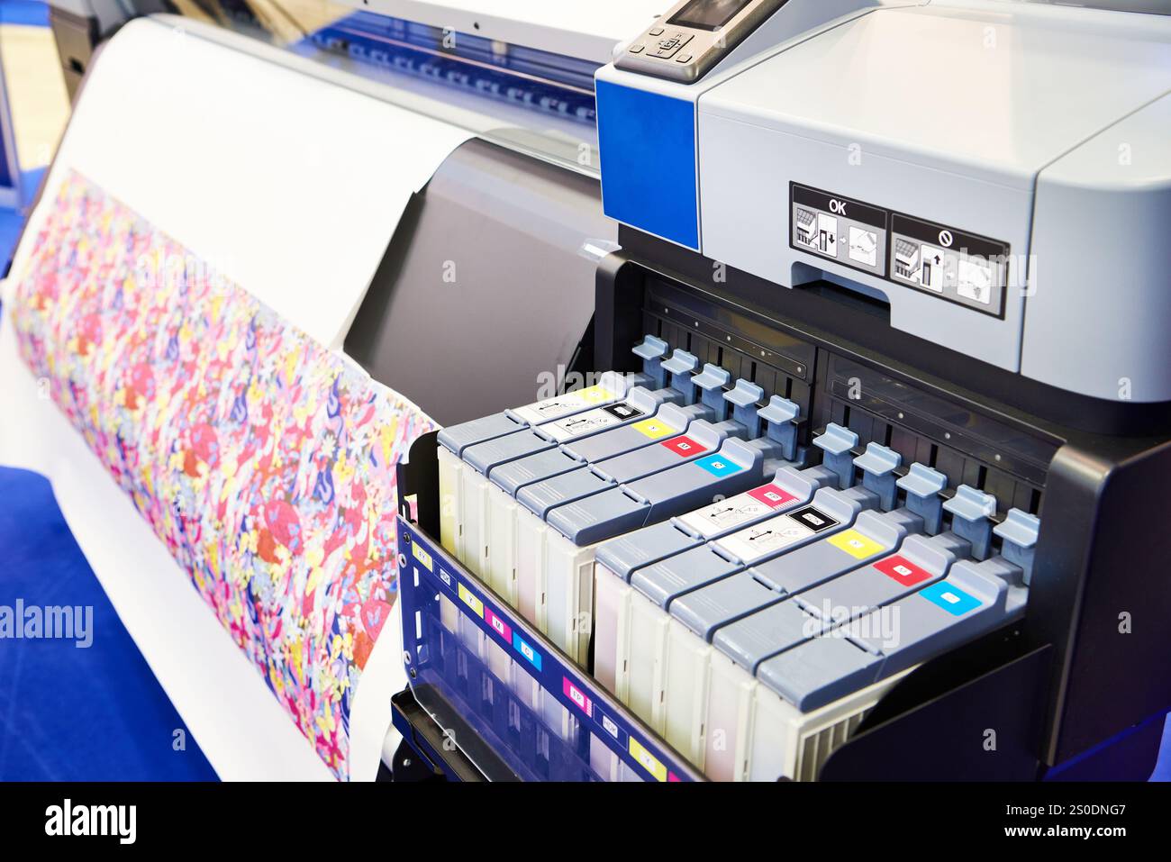 Sublimation printer for productive and quality printing of textiles and ...