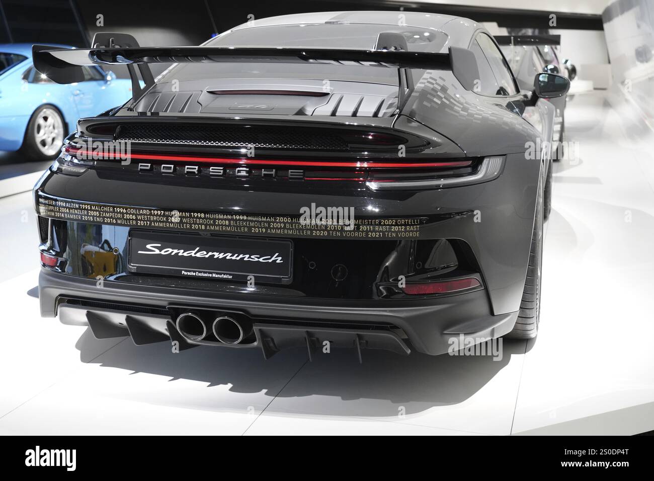 Luxury sports cars with spoilers hi-res stock photography and images ...