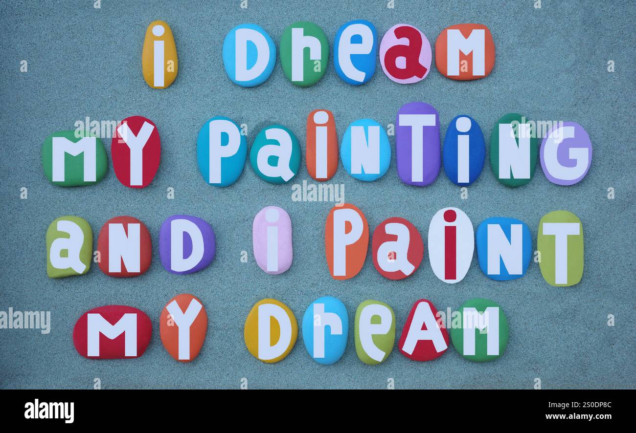 I dream my painting and I paint my dream, Vincent Van Gogh quote ...