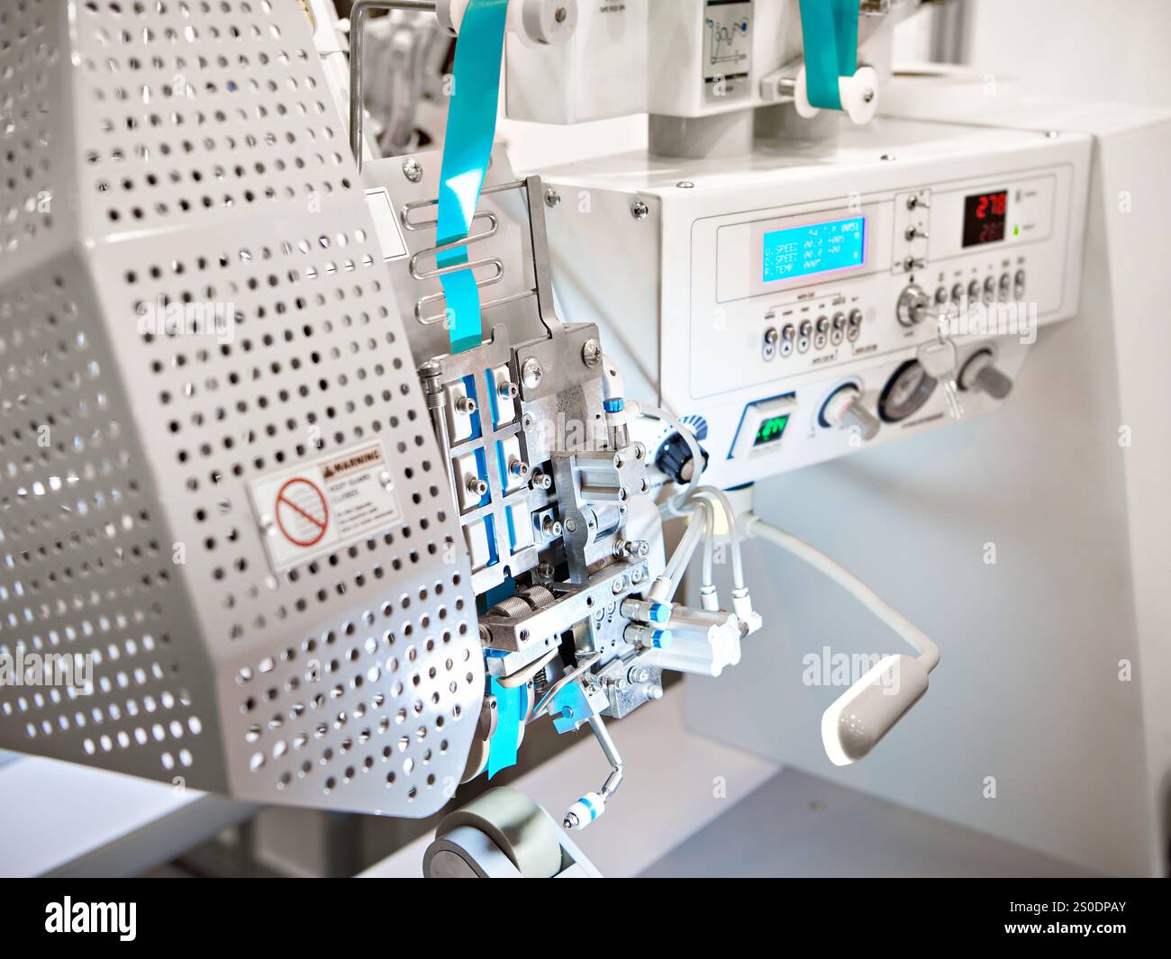 Seam sealing machine with hot air Stock Photo - Alamy