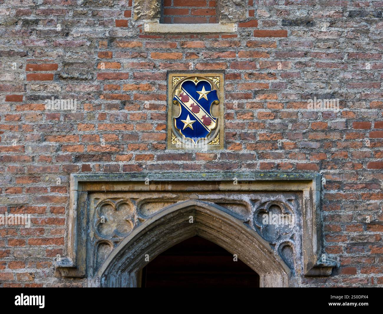 Walden abbey coat of arms hi-res stock photography and images - Alamy