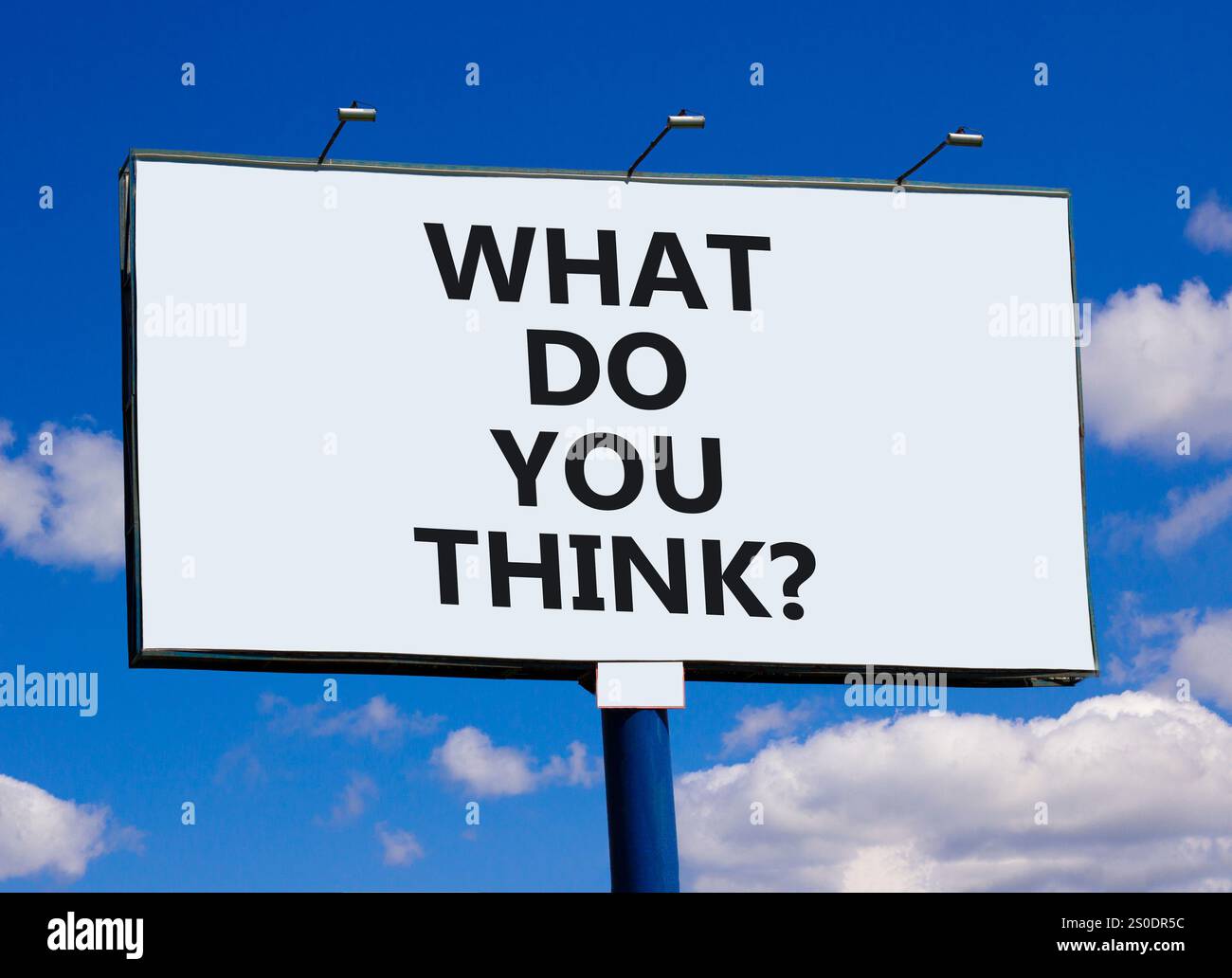 What do you think symbol. Concept words What do you think on beautiful ...