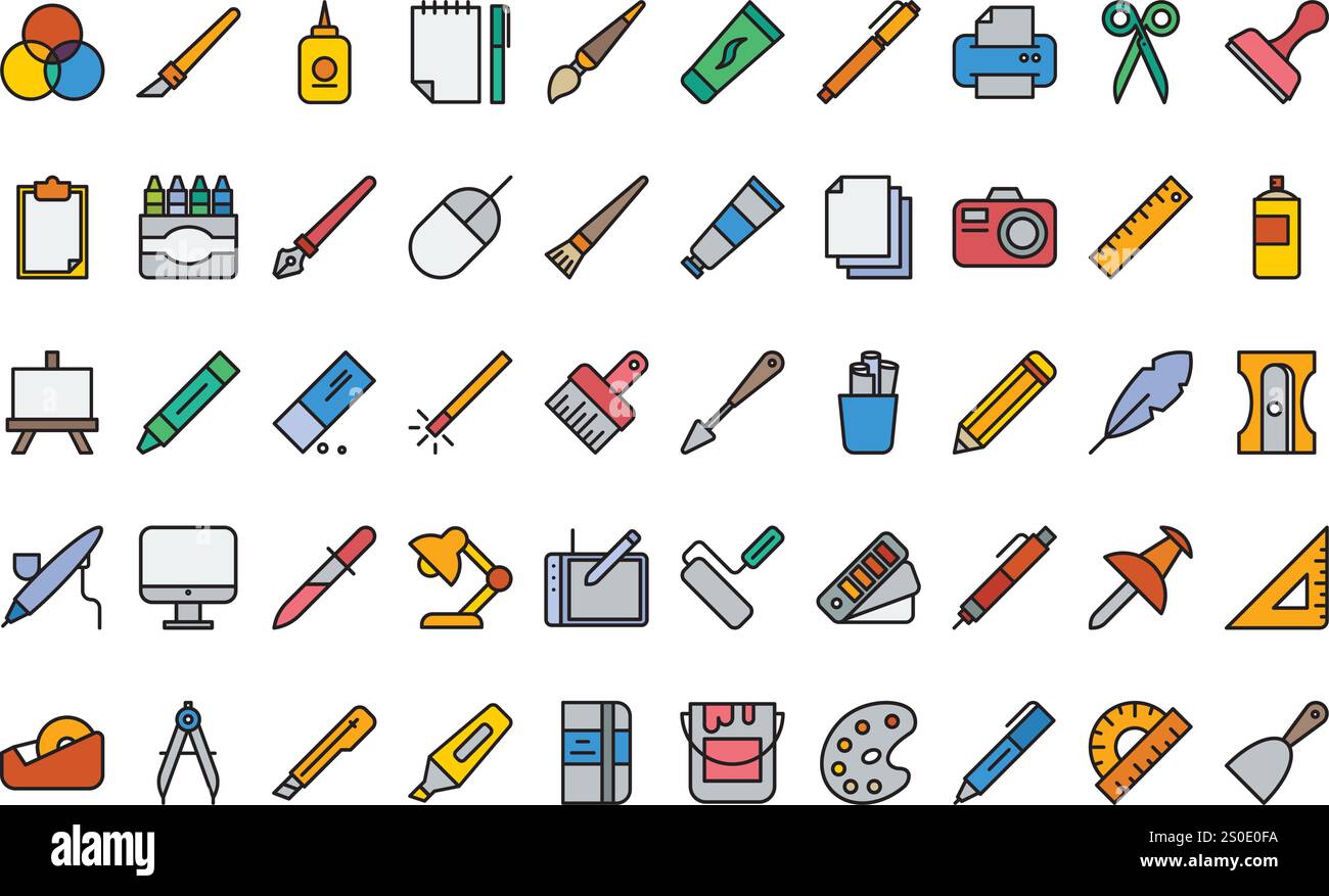 Design tools icons High-Quality Vector Icons Collection with Editable ...