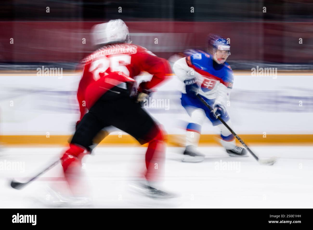 241227 Daniel Jencko of Slovakia during the 2025 IIHF World Junior ...