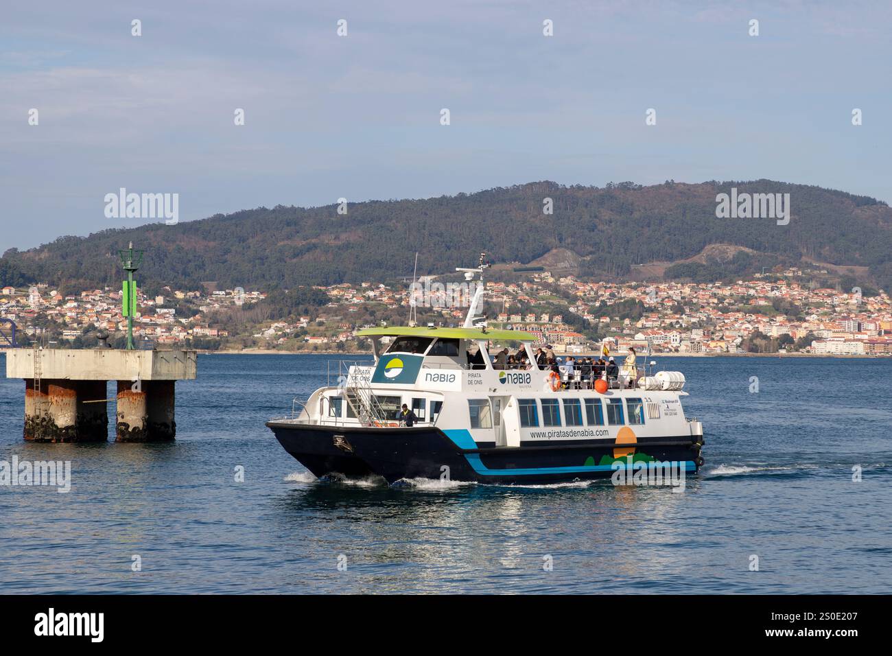 Cruise ship. Boat. Vacation and travel concept with a generic cruise ...