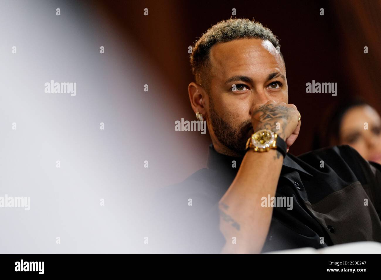 Dubai, United Arab Emirates. 27th Dec, 2024. Neymar Jr during the Globe ...