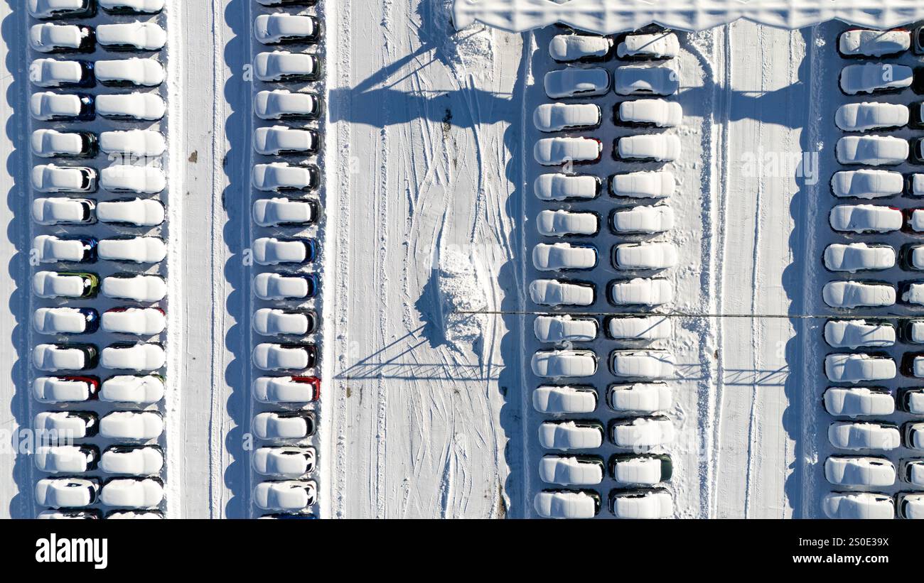Car stockyard hi-res stock photography and images - Alamy