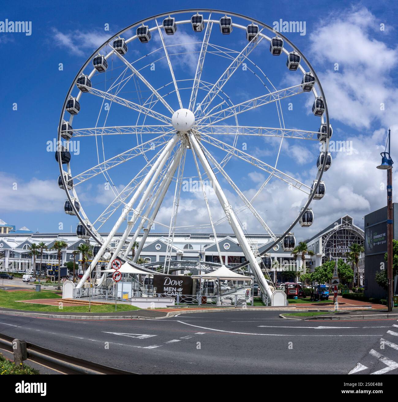 The Cape Town Wheel at the V&A Waterfront in Cape Town, South Africa on ...