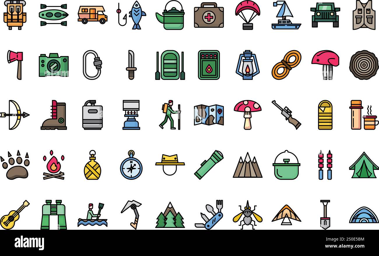 Adventure icons High-Quality Vector Icons Collection with Editable ...