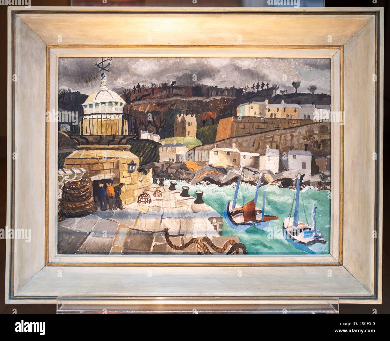 Oil Painting by Christopher Wood Stock Photo - Alamy