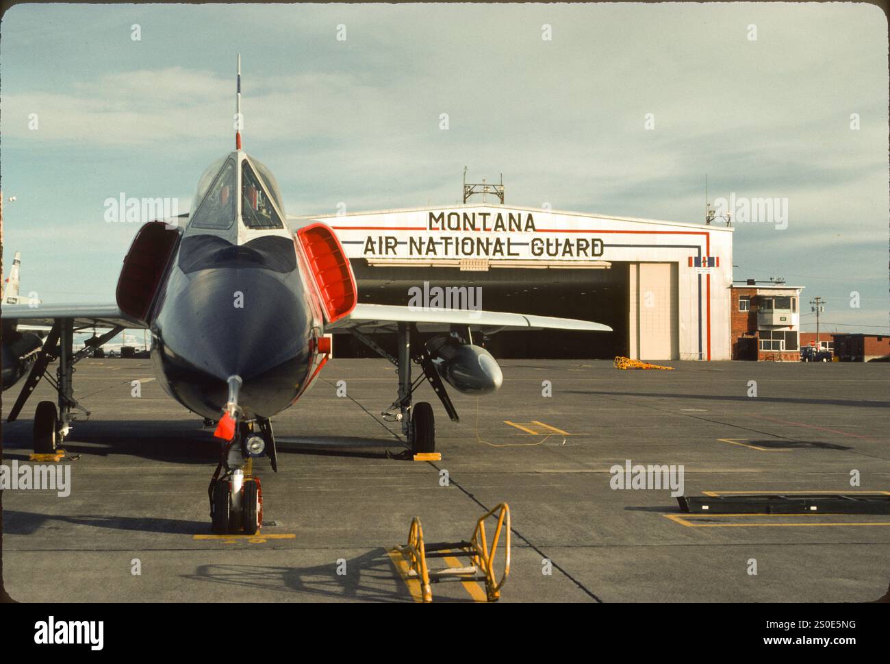 F-106A with covers installed before last preflight at Montana ANG ...