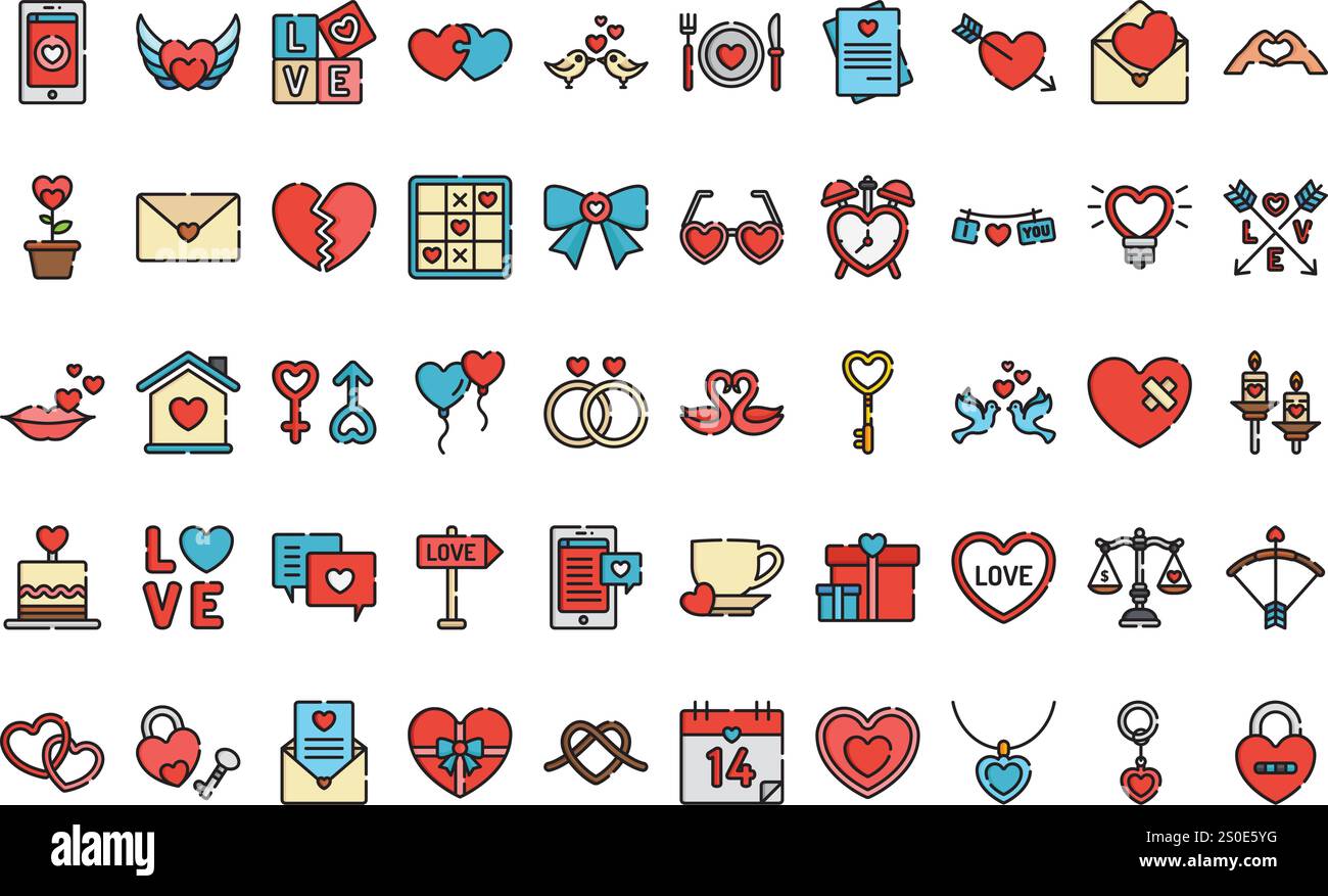 Love icons High-Quality Vector Icons Collection with Editable Stroke ...