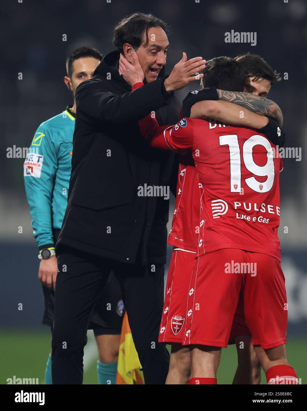 Monza, Italy. 22nd Dec, 2024. Alessandro Nesta AC Monza Head coach and ...