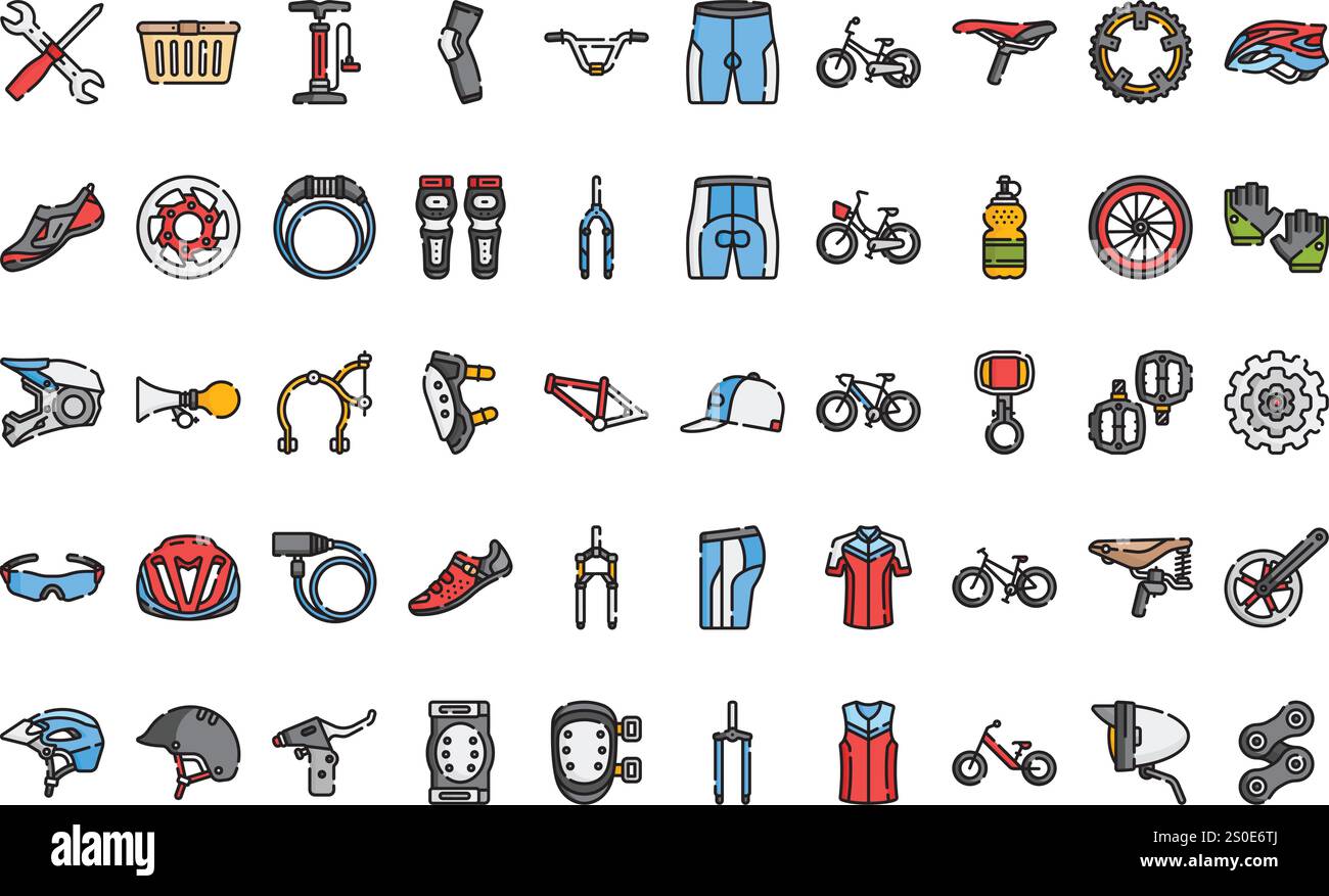 Bicycle icons High-Quality Vector Icons Collection with Editable Stroke ...