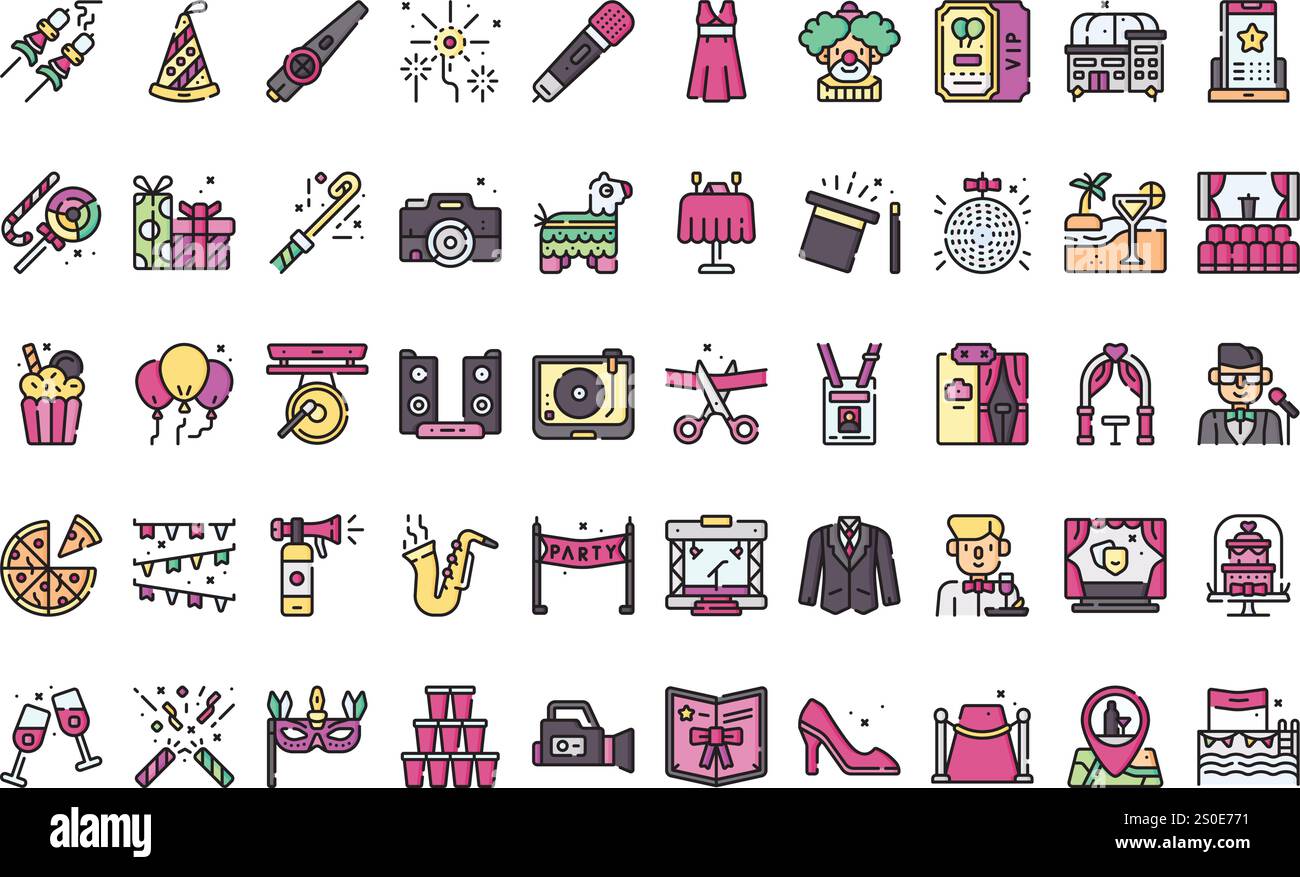 Event icons High-Quality Vector Icons Collection with Editable Stroke ...