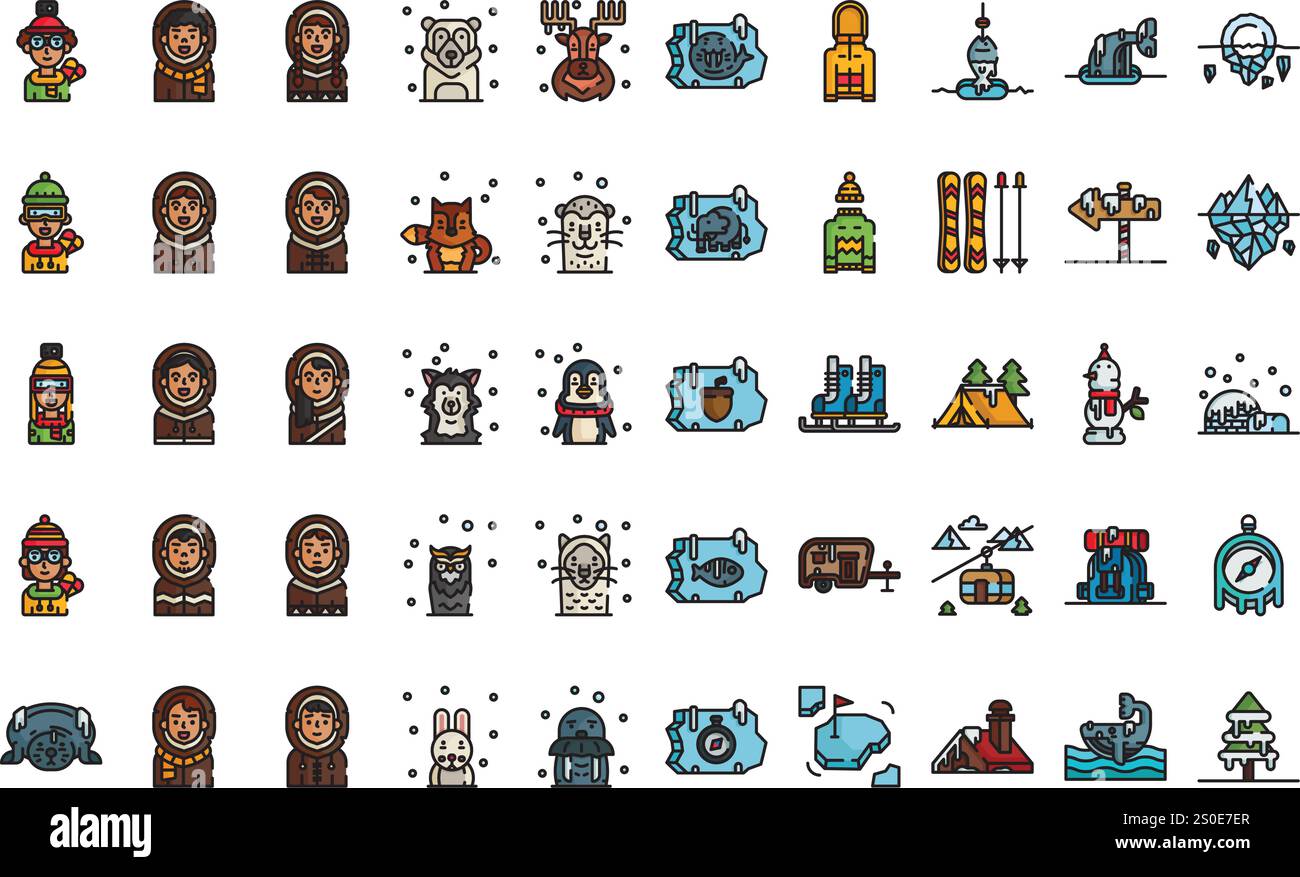 Arctic icons High-Quality Vector Icons Collection with Editable Stroke ...