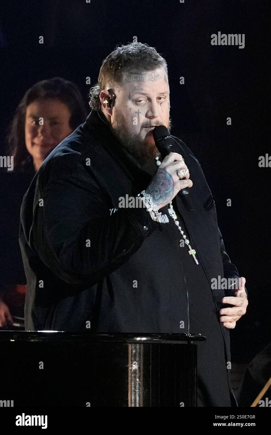 20 November 2024 - Nashville, Tennessee - Jelly Roll. 58th Annual CMA ...