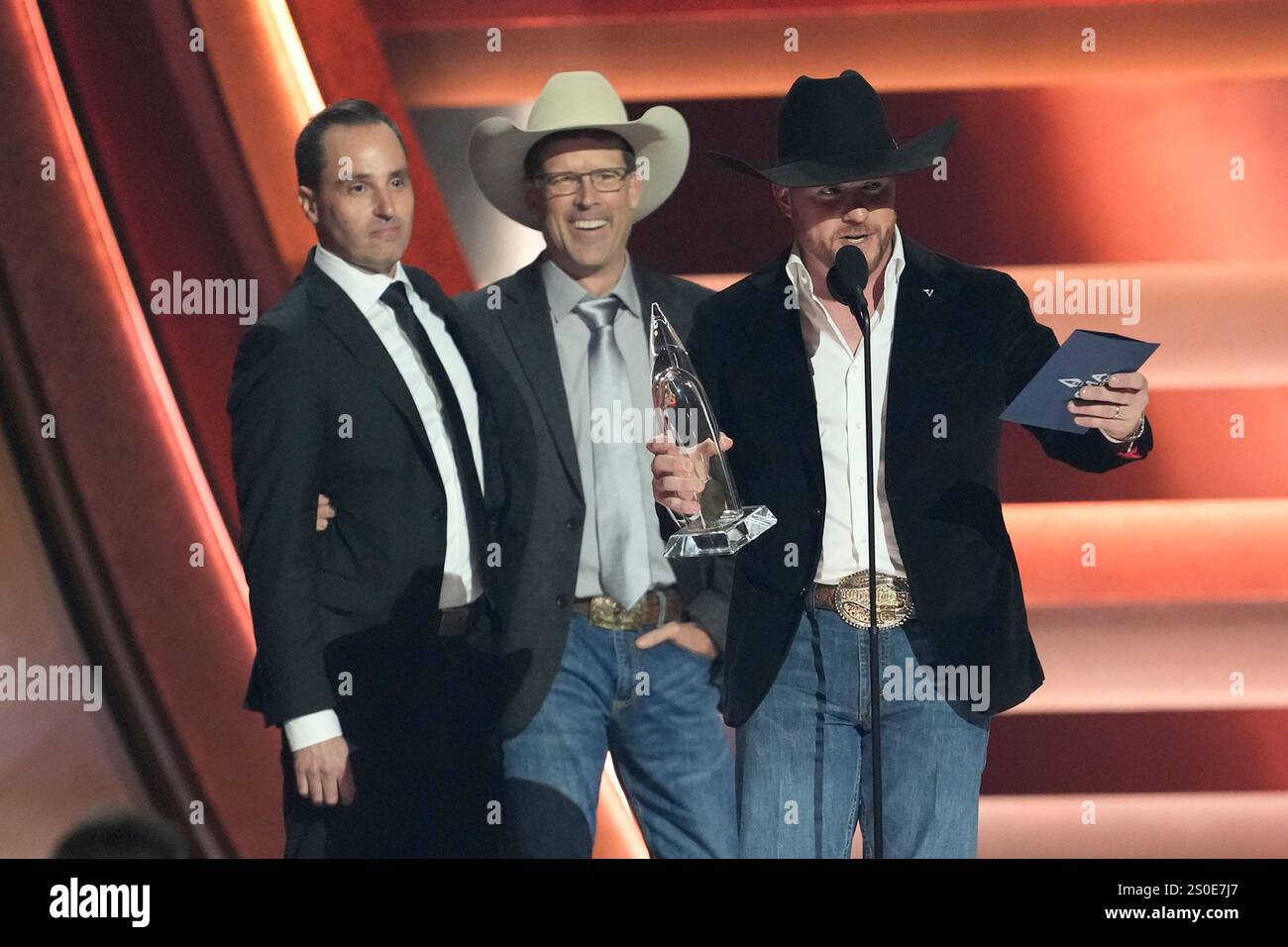 20 November 2024 - Nashville, Tennessee - Jack Clarke, Trent Willmon ...