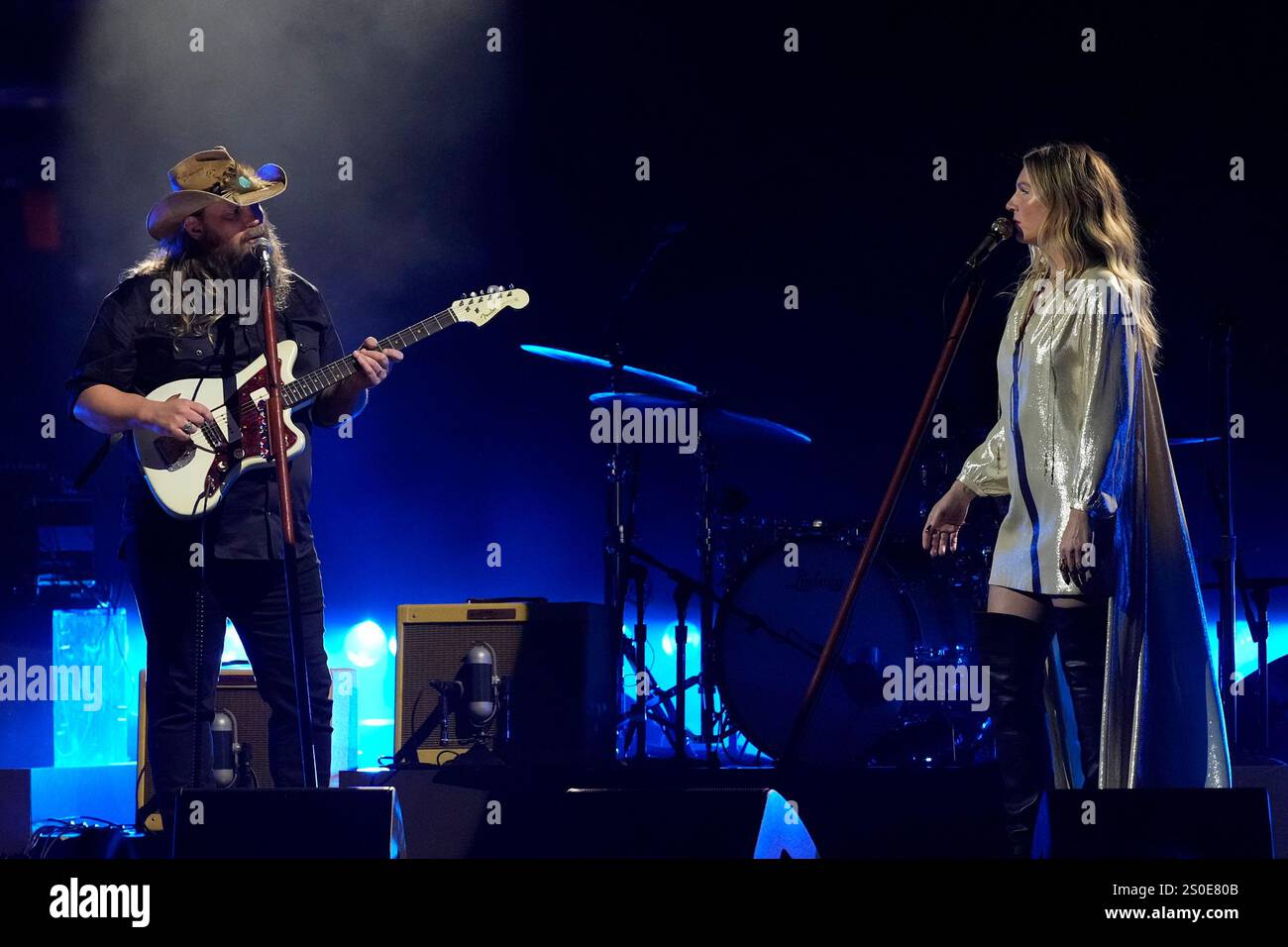 20 November 2024 - Nashville, Tennessee - Chris Stapleton, Morgane ...