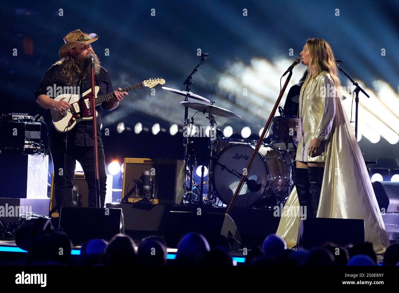 Nashville, Tennessee, USA. 20th Nov, 2024. Chris Stapleton, Morgane ...