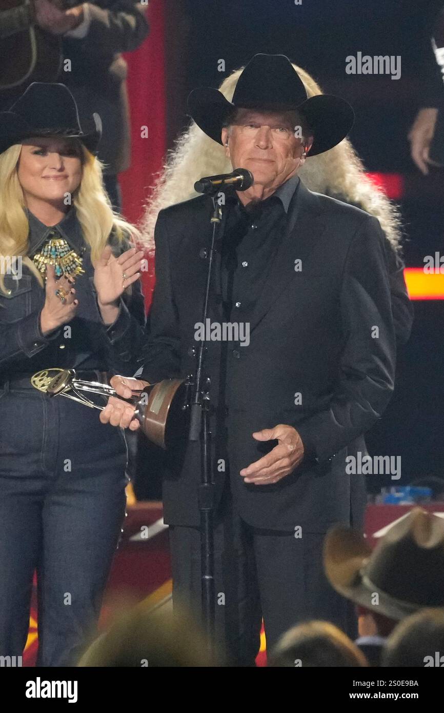 20 November 2024 - Nashville, Tennessee - George Strait, Jamey Johnson ...