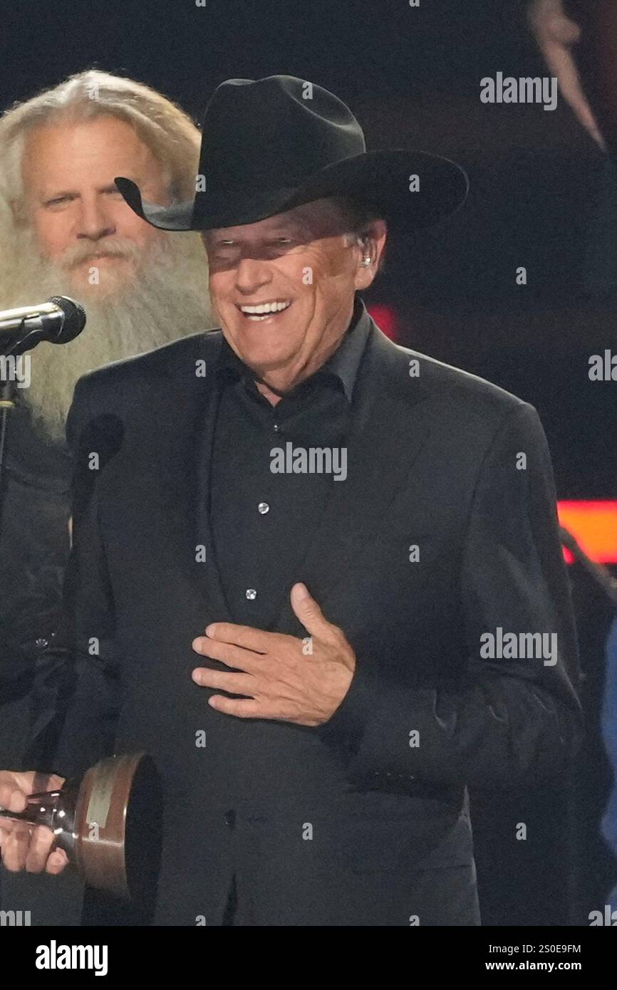 Nashville, Tennessee, USA. 20th Nov, 2024. George Strait, Jamey Johnson ...