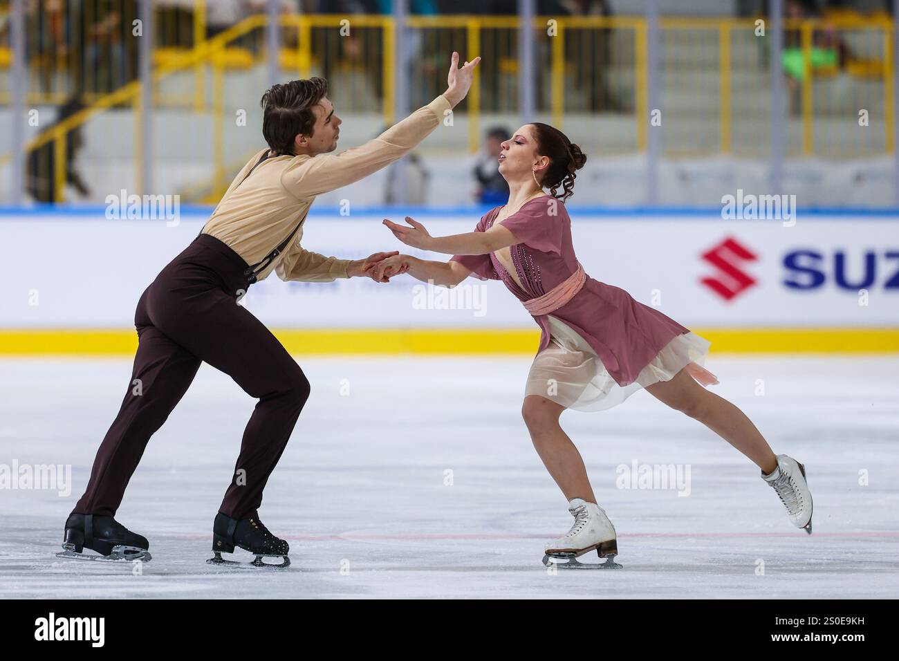 Varese, Italy. 21st Dec, 2024. Victoria Manni and Carlo Antonio Guido ...