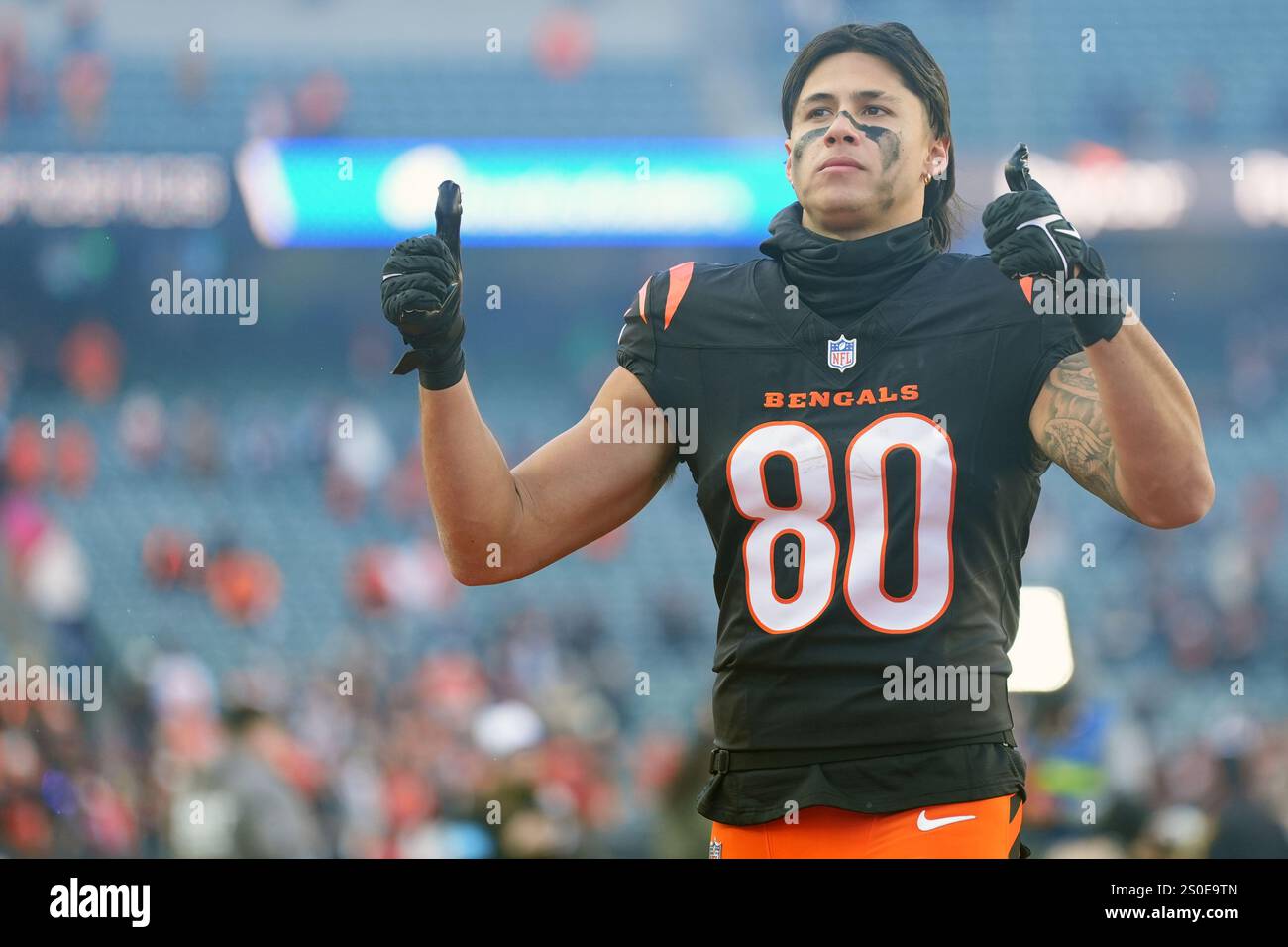 Cincinnati Bengals wide receiver Andrei Iosivas walks off the field ...