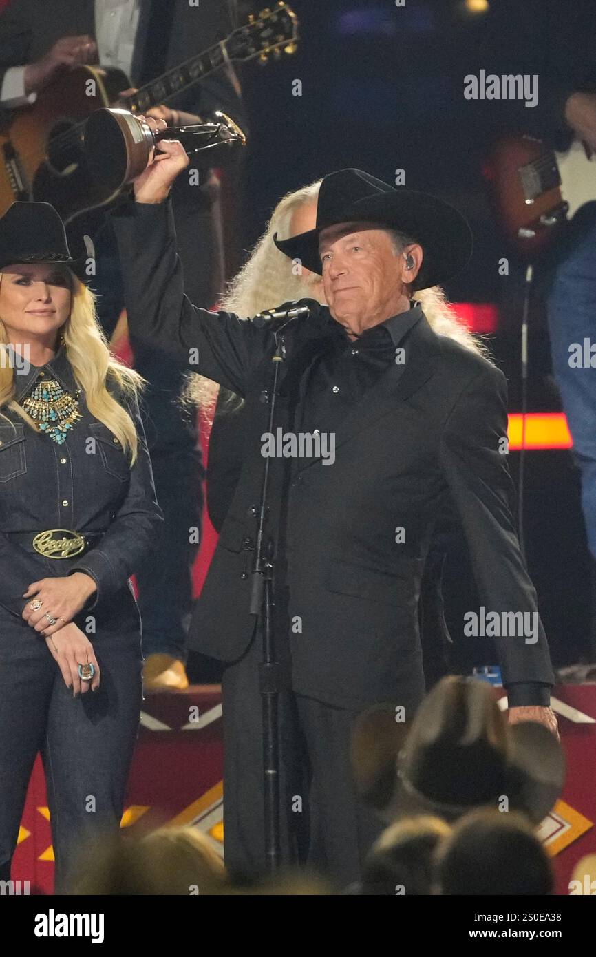 20 November 2024 - Nashville, Tennessee - George Strait, Jamey Johnson ...