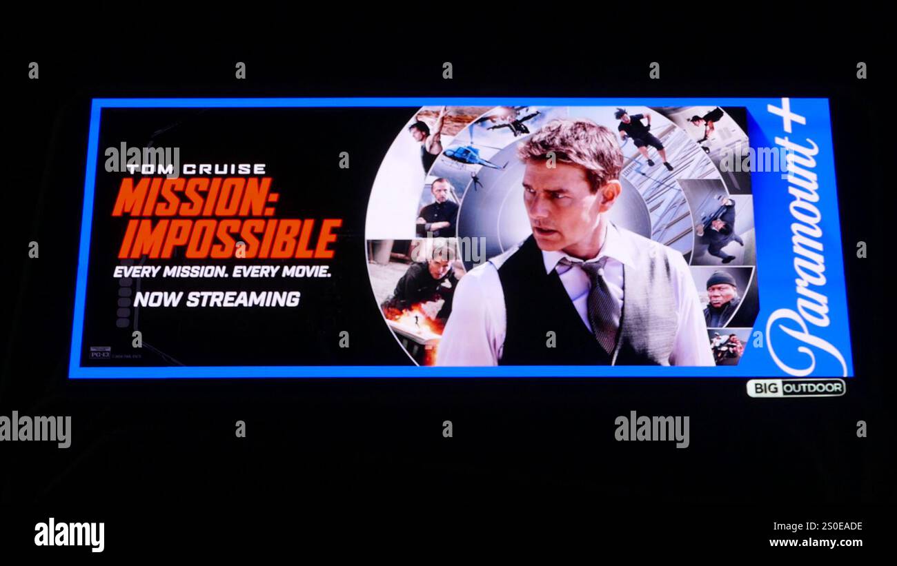 Los Angeles, California, USA 26th December 2024 Tom Cruise Mission ...