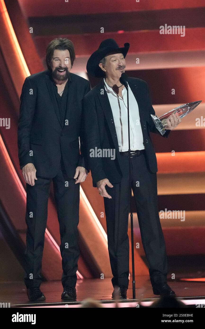 20 November 2024 - Nashville, Tennessee - Ronnie Dunn and Kix Brooks of ...