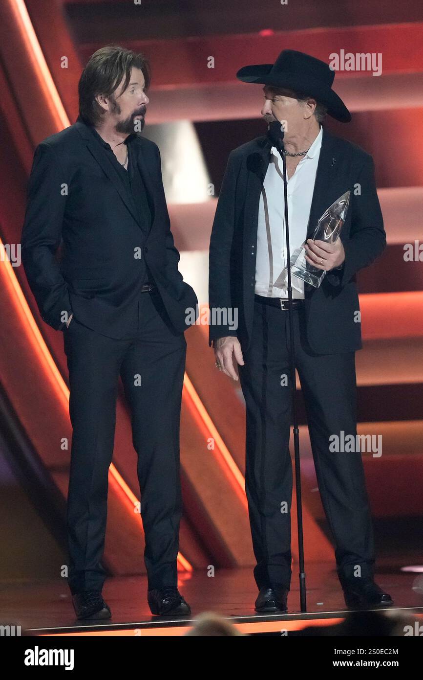 Nashville, Tennessee, USA. 20th Nov, 2024. Ronnie Dunn and Kix Brooks ...