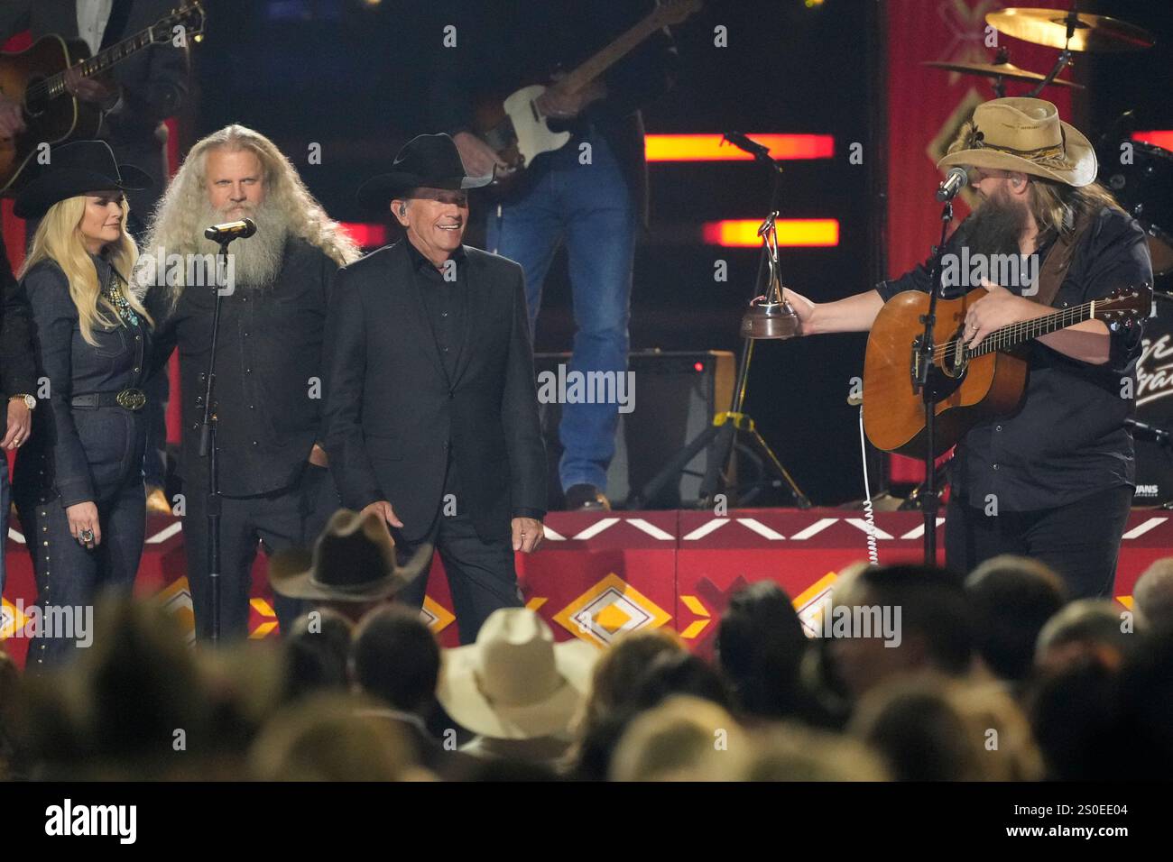 Nashville, Tennessee, USA. 20th Nov, 2024. George Strait, Jamey Johnson ...