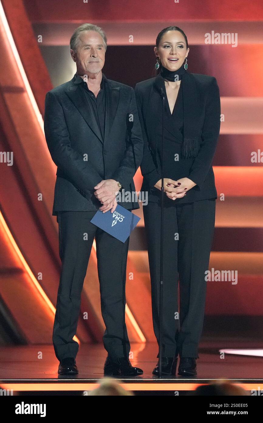 Nashville, Tennessee, USA. 20th Nov, 2024. Don Johnson, Katharine ...