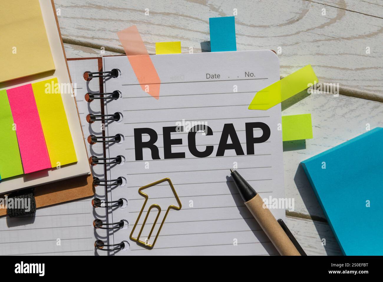 Torn paper word summary hi-res stock photography and images - Alamy