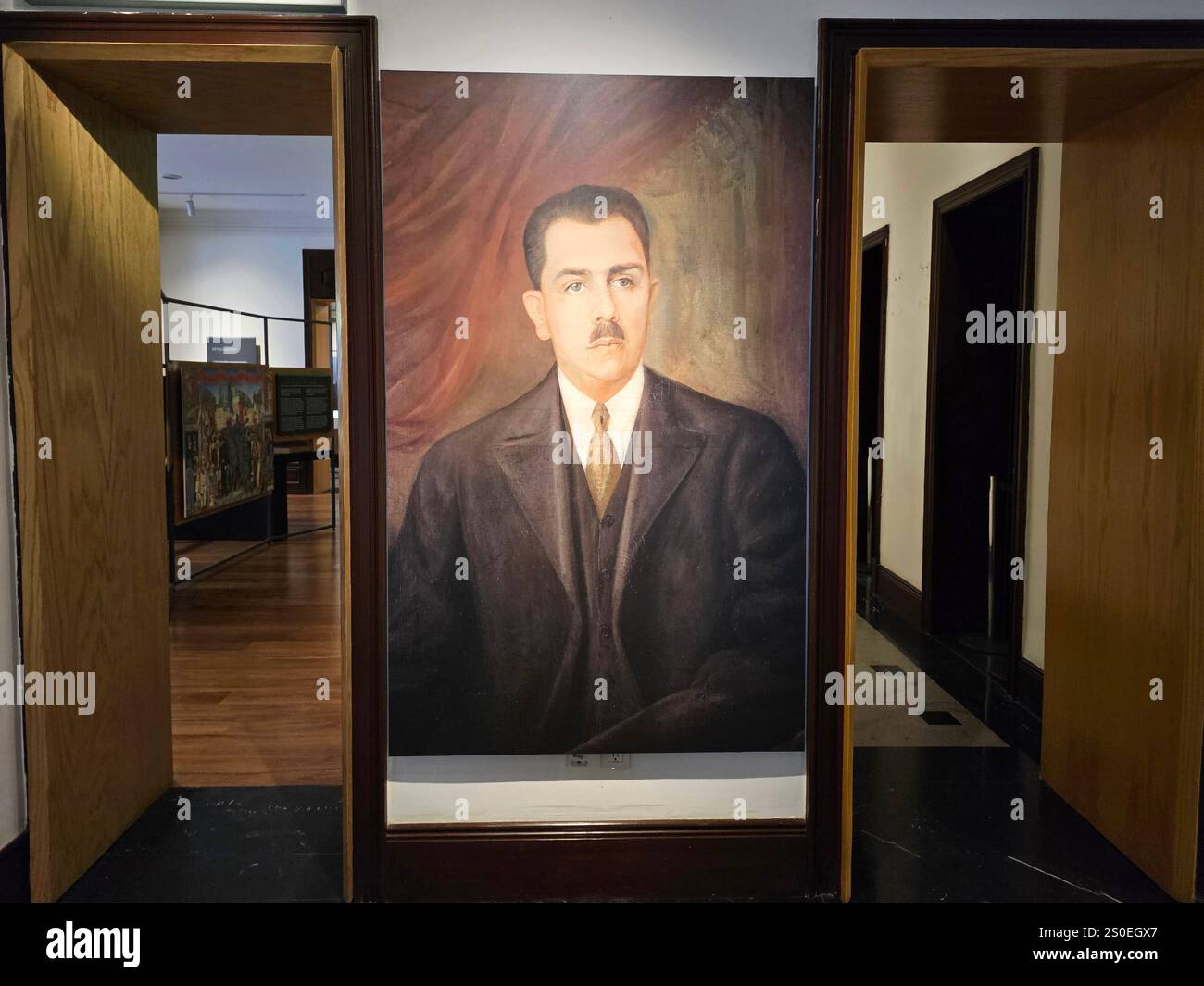 Mexico City, Mexico - Feb 7 2024: Lazaro Cardenas Presidential House ...