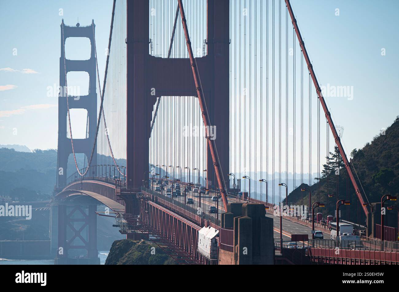 The Golden Gate Bridge in San Francisco, California, Dec. 4, 2024 ...