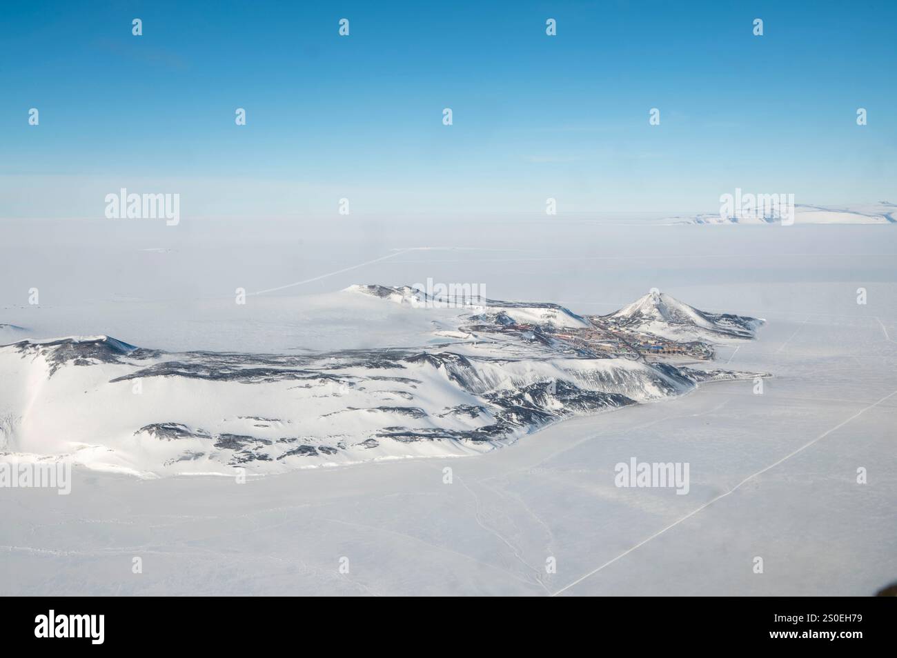 Aerial footage from the cockpit of a C-17 Globemaster III, assigned to ...