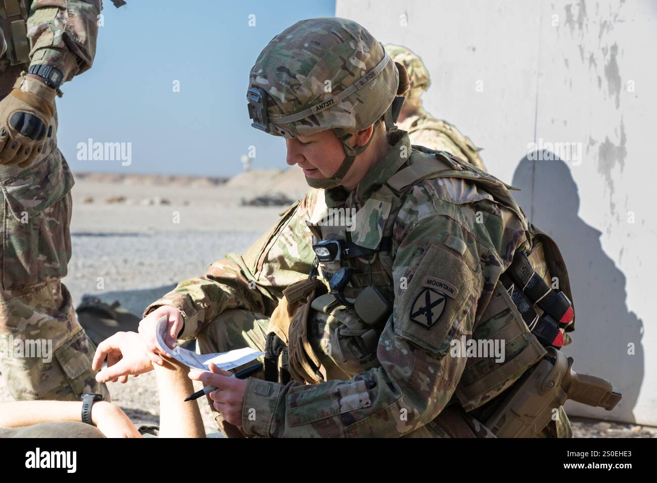 A U.S. Army Soldier assigned to 3rd Battalion, 6th Field Artillery ...