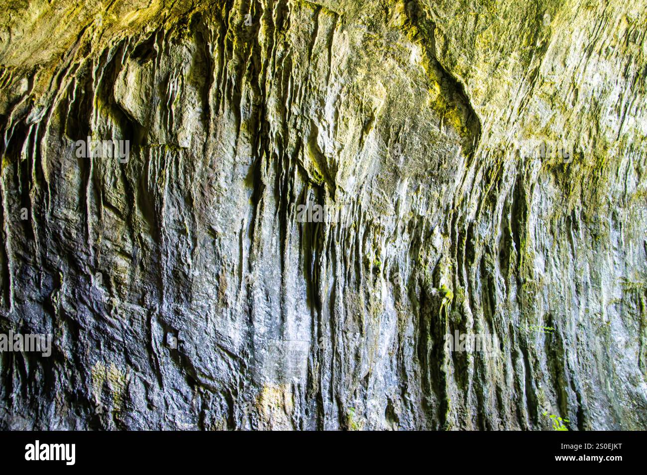 The Meziad Cave. One of the most beautiful caves in Romania Stock Photo ...