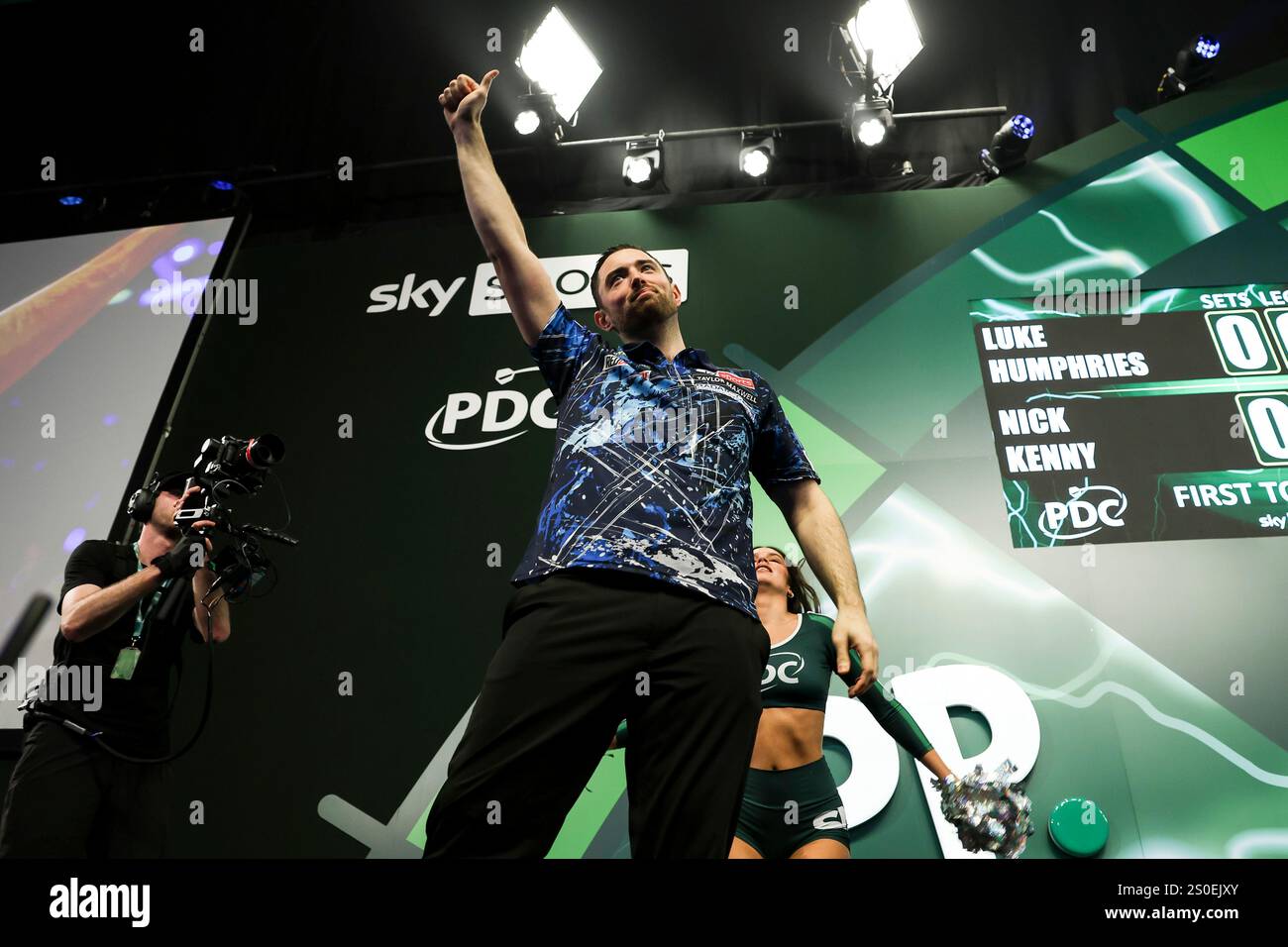 Alexandra Palace, London, UK. 27th Dec, 2024. 2024/25 PDC Paddy Power ...