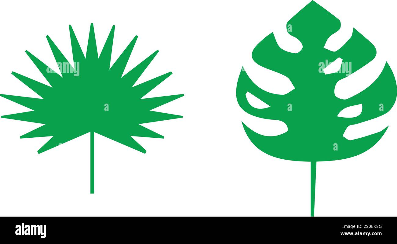 vector flower and leaf designs Stock Vector Image & Art - Alamy