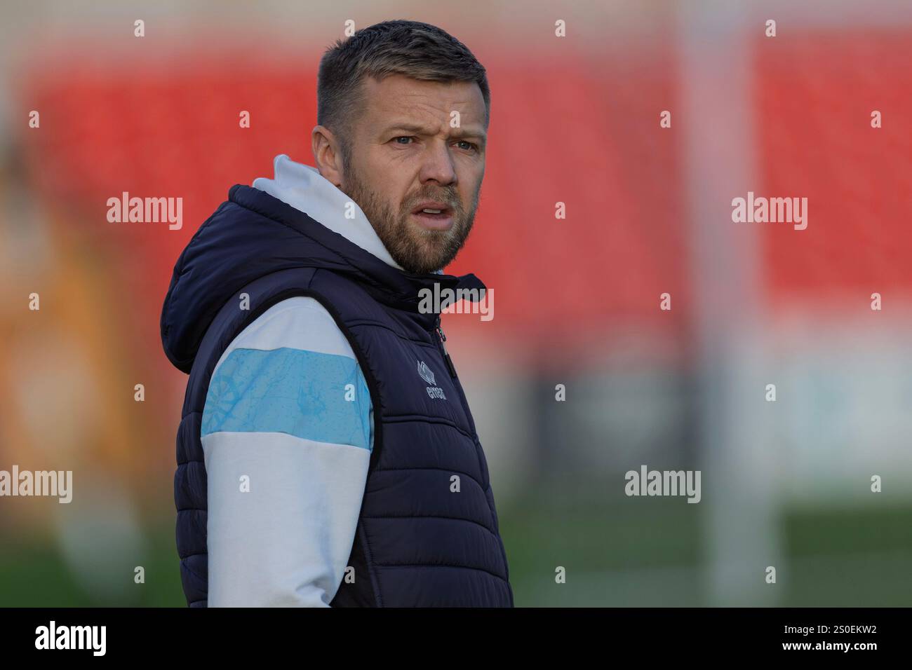 Nicky Featherstone of Hartlepool United during the Vanarama National ...
