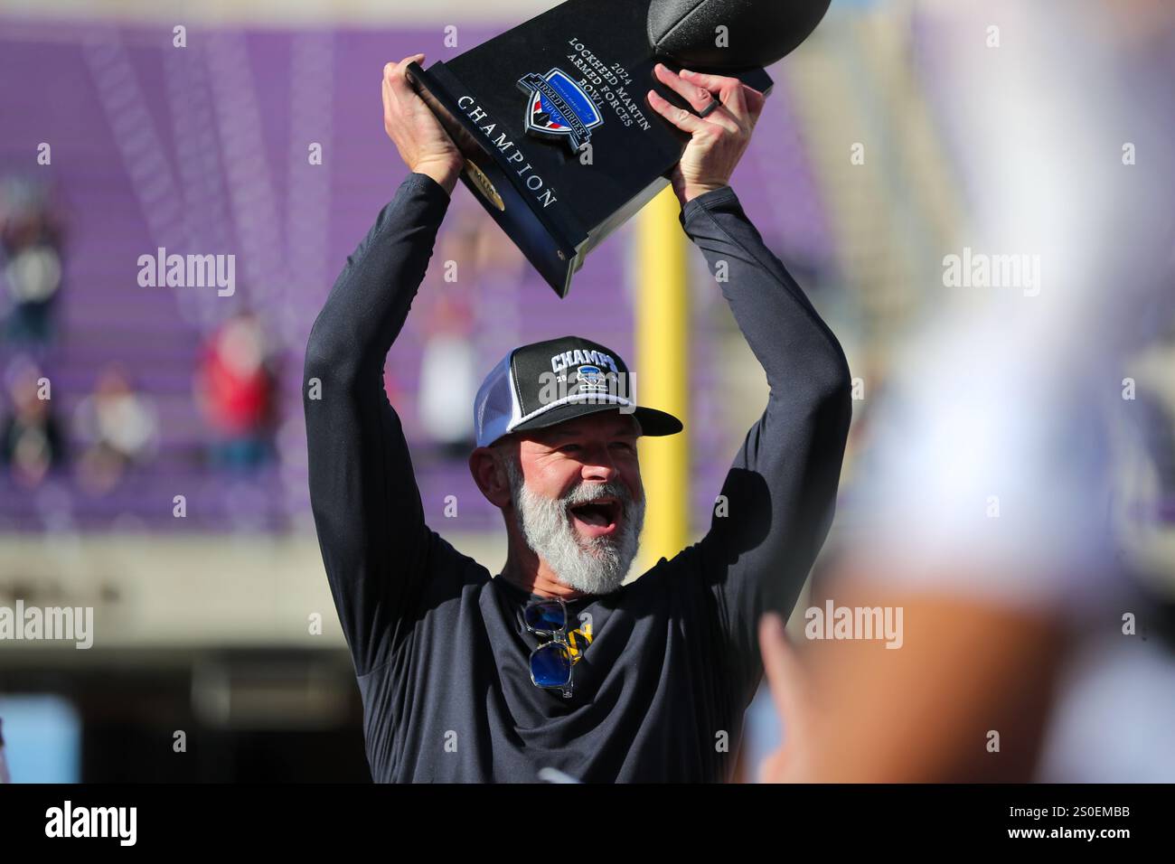 Fort Worth, Texas, USA. 27th Dec, 2024. Navy head football coach BRIAN ...