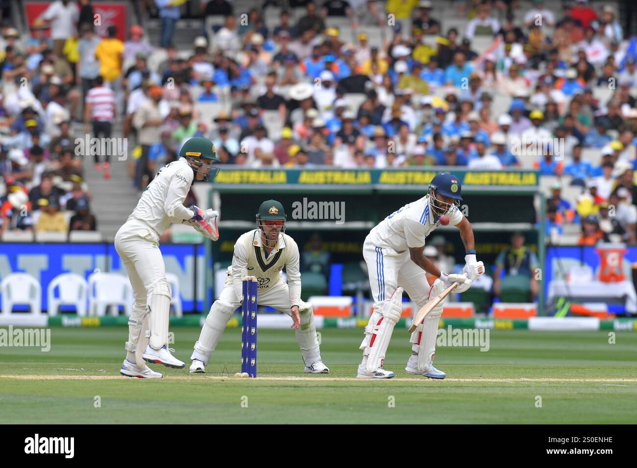 MELBOURNE AUSTRALIA. 28th Dec 2024. Nitish Kumar Reddy of India, Day 3 ...