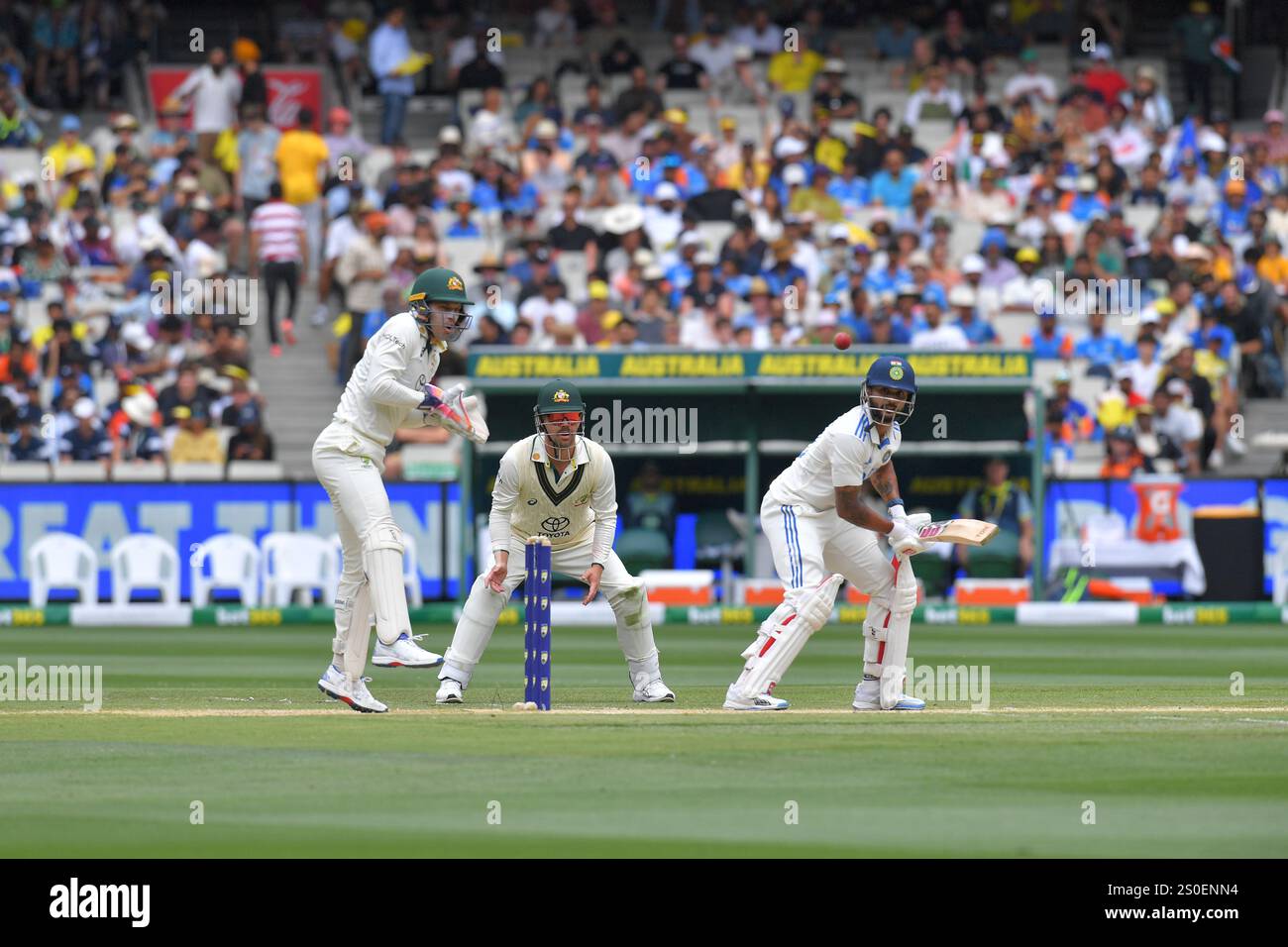 MELBOURNE AUSTRALIA. 28th Dec 2024. Nitish Kumar Reddy of India, Day 3 ...