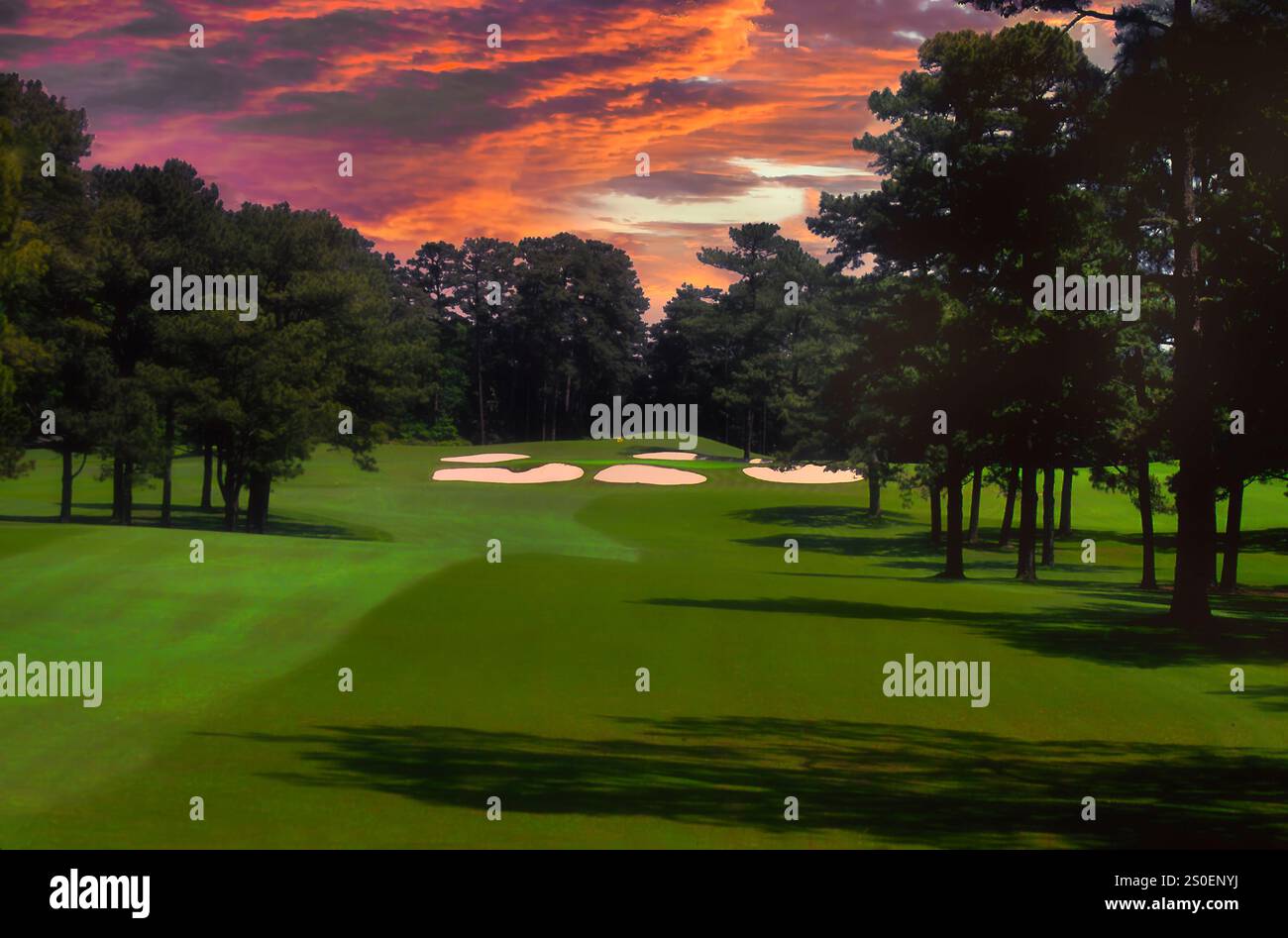 Augusta National Golf Club - Georgia, USA Here: The view from the ...