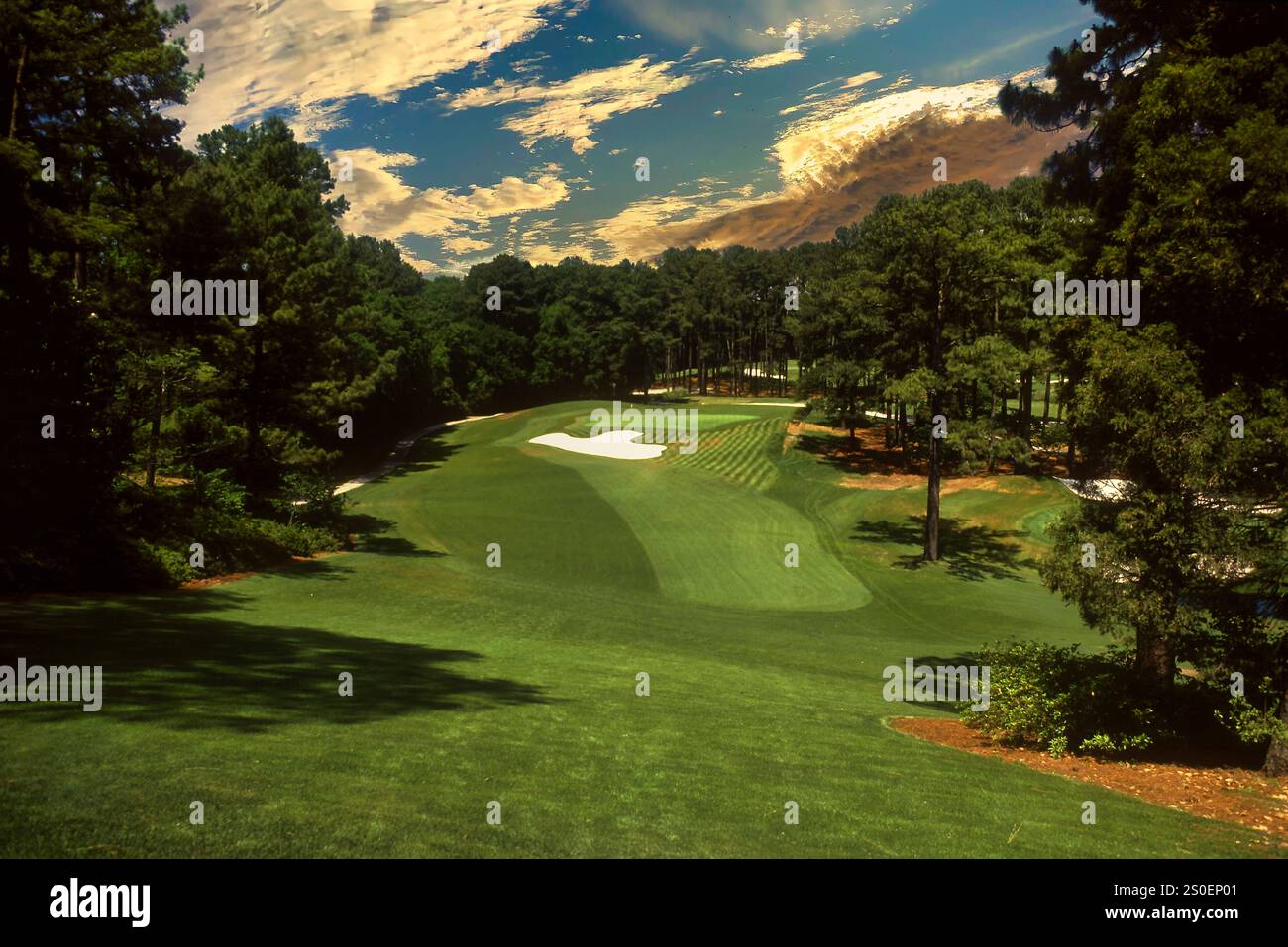 Augusta National Golf Club - Georgia, USA Here: the par three 6th ...